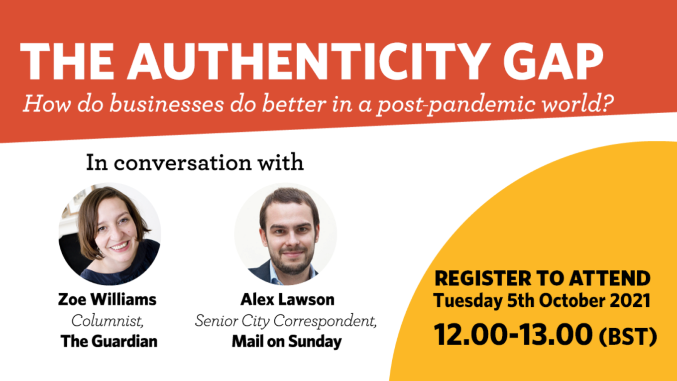 FleishmanHillard Authenticity Gap webinar with Guardian Columnist, Zoë Williams and Mail on ...