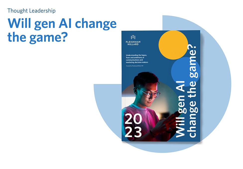 GenAi report thumbnail - FleishmanHillard in the United Kingdom